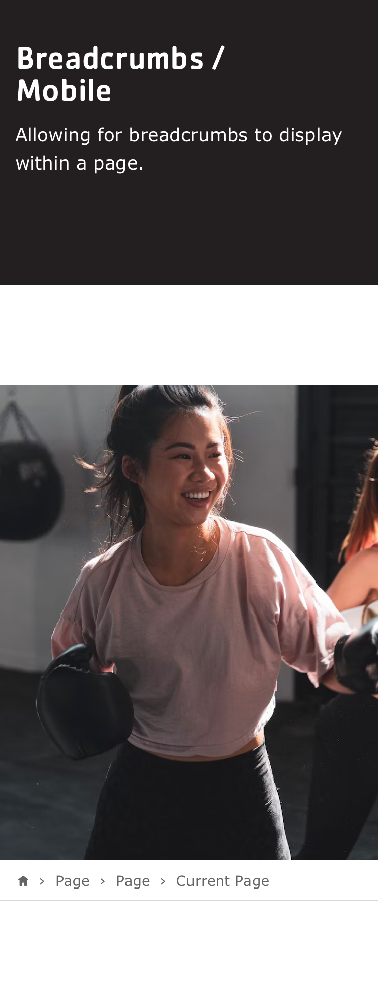 Breadcrumbs | YMCA Website Services